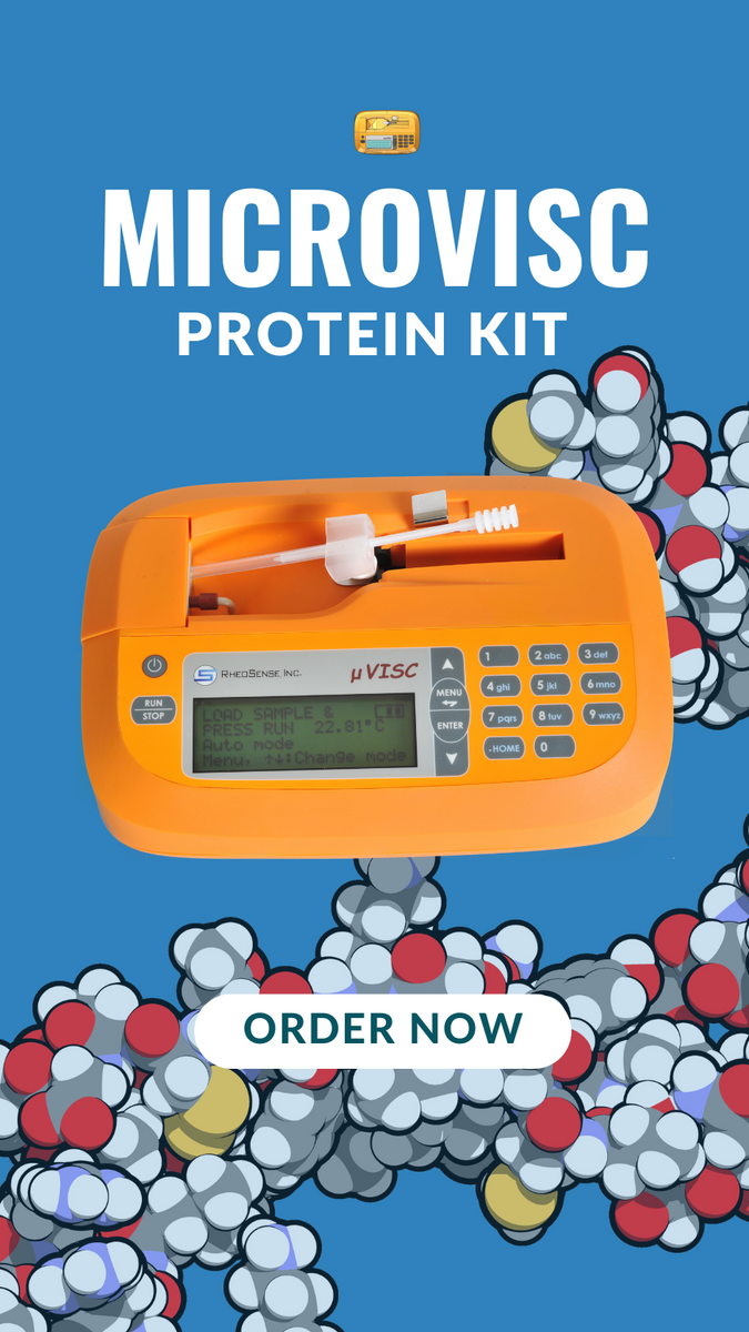 microVISC Starter Package for Proteins – RheoSense, Inc.