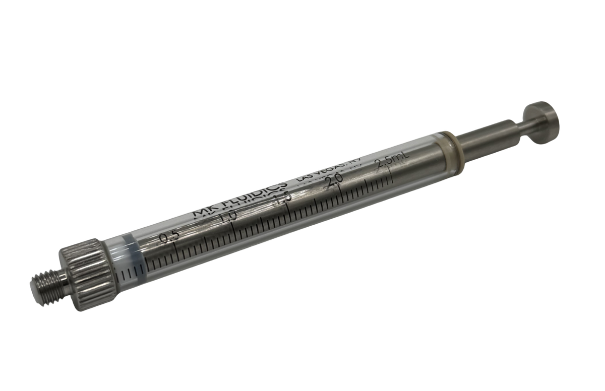 m-VROC II - 2.5 mL microliter syringe – RheoSense, Inc.